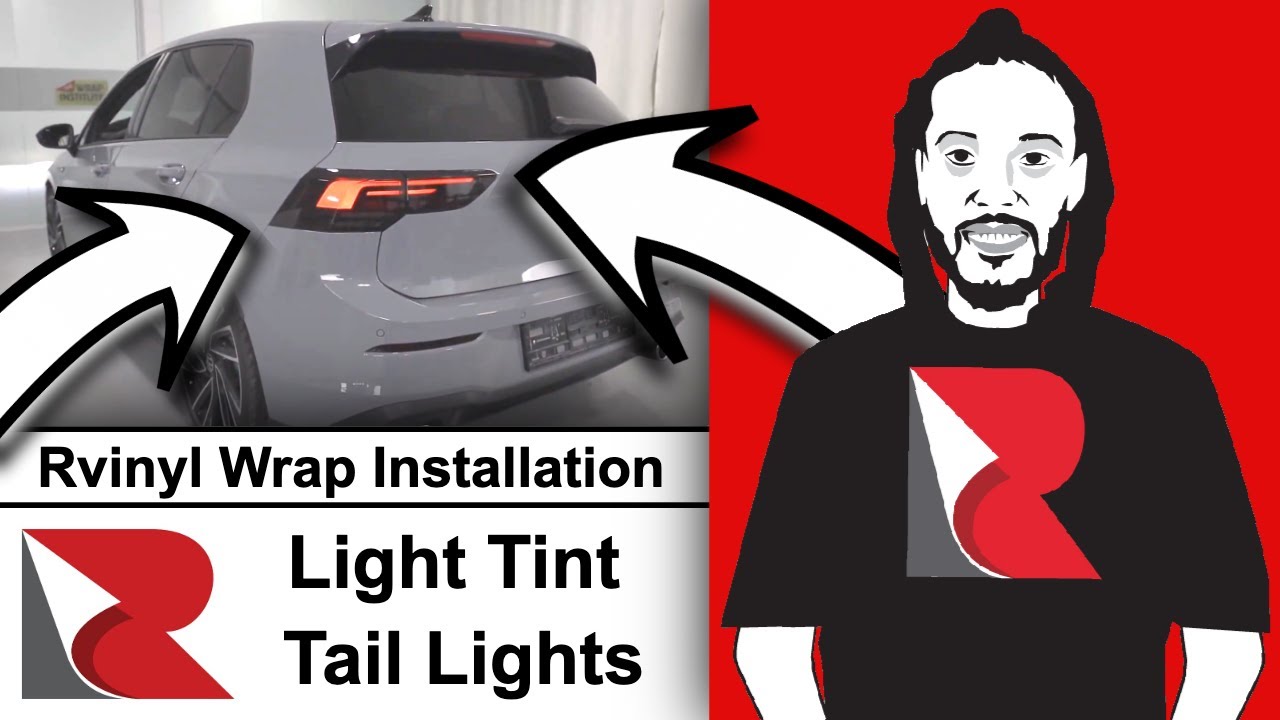The Best Way to Wrap Your Taillights with Tint Film - YouTube