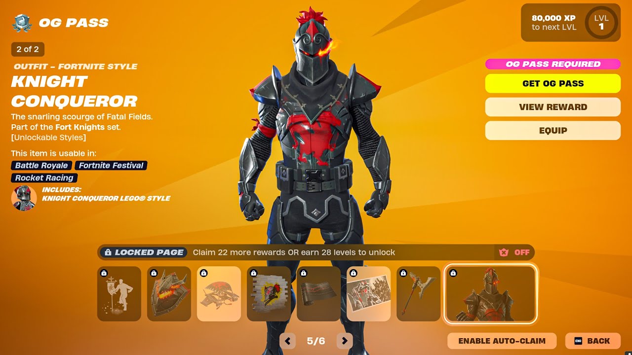 FULL Fortnite 'OG - Season 2' Battle Pass Showcase..!! - YouTube