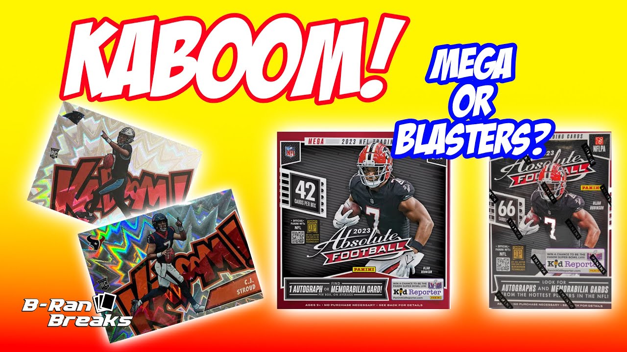 KABOOM HUNT! 2023 Absolute Football Retail boxes from Walmart! Can we ...