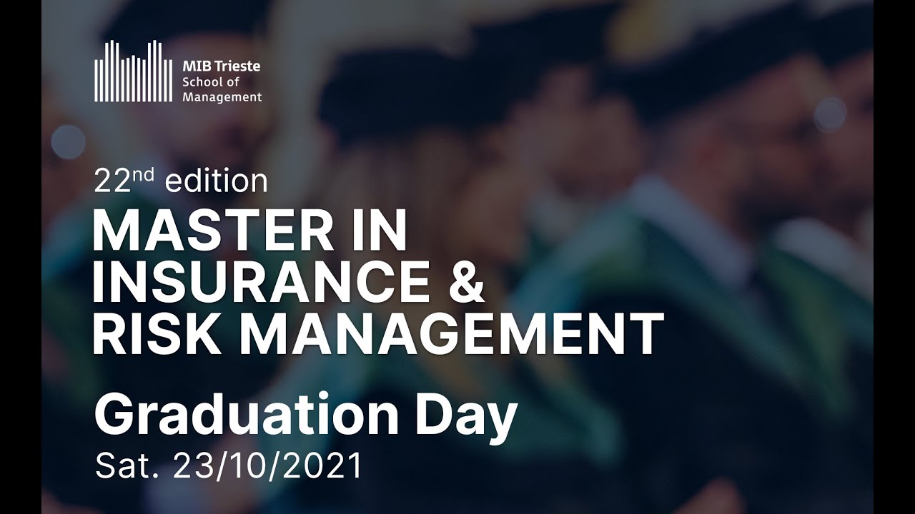 Master Insurance & Risk Management Graduation Ceremony - YouTube