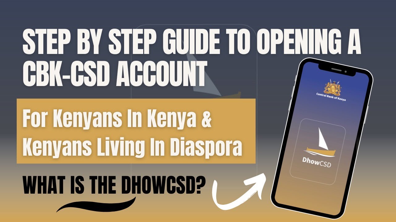 What is the DhowCSD? HOW TO OPEN A CDS ACCOUNT WITH CENTRAL BANK OF ...