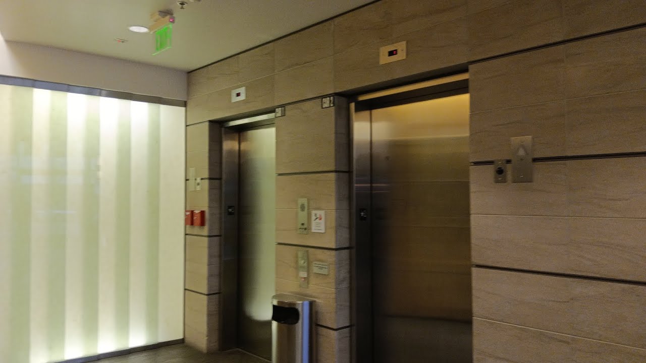 2009 Schindler 400A HT VR Traction Elevators @ Pacific Plaza, Tacoma WA. - YouTube