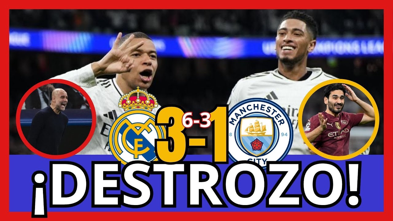 ¡EL REAL MADRID LE PASA POR ENCIMA 3-1 AL CLITY Y SE METE EN OCTAVOS DE ...