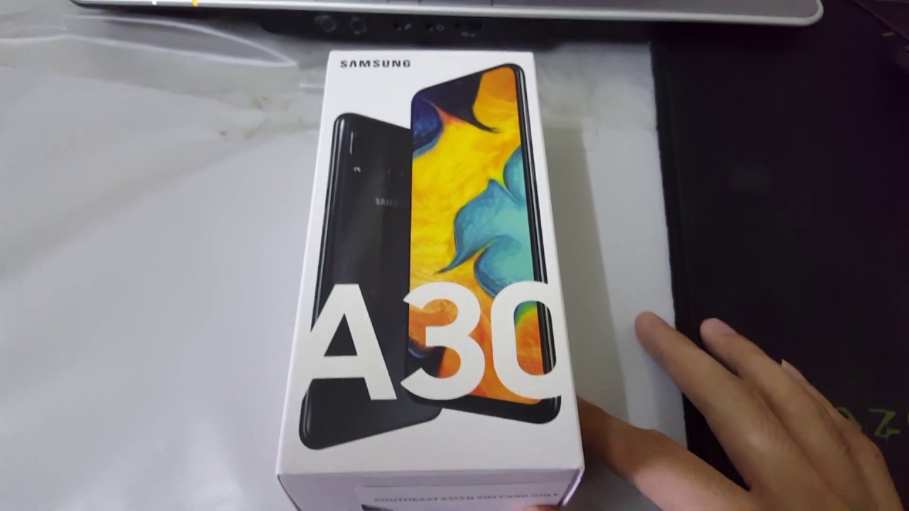 三星 Galaxy A30 纯开箱#Unboxing Samsung Galaxy A30 - YouTube