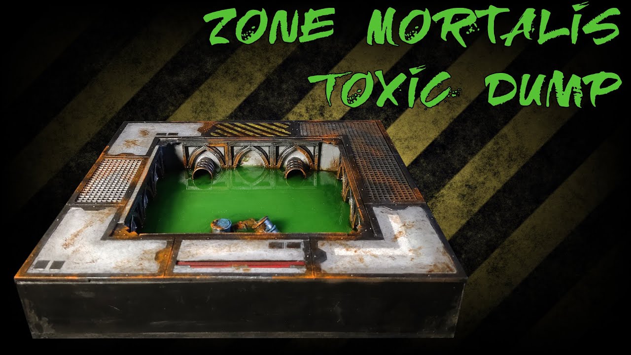 Terrain Tutorial - Zone Mortalis Toxic Dump - Warhammer 40K, Kill Team ...