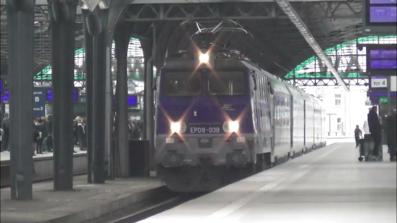 EIC Panorama z EP09-039 do Warszawy Wsch. - YouTube