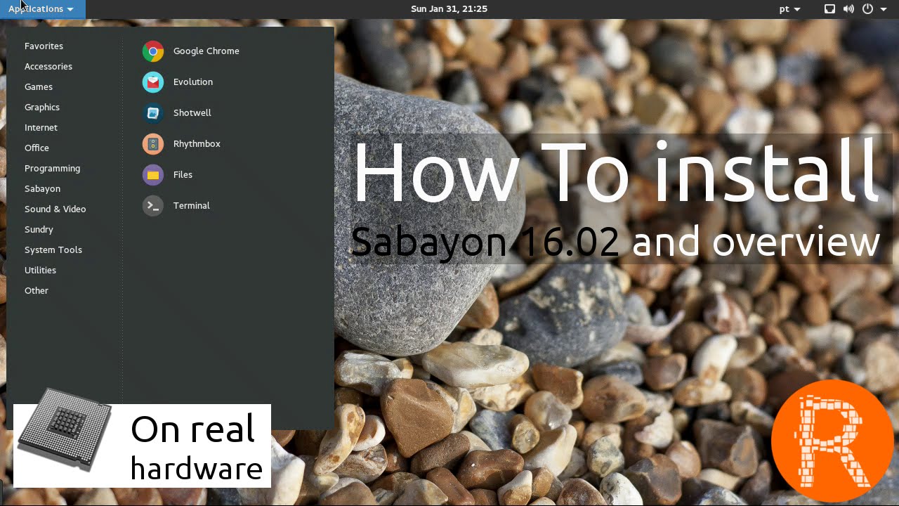 How To install Sabayon 16.02 and overview | open your source open your ...