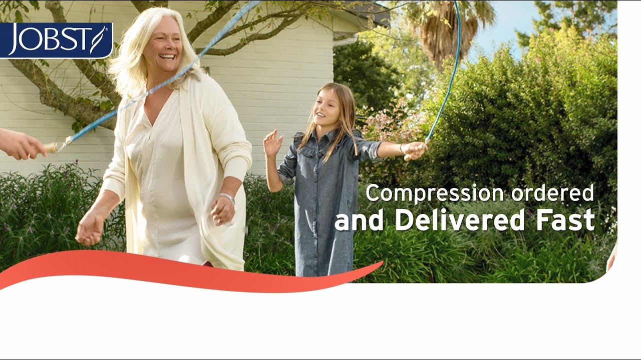Your JOBST® compression garment ordered and delivered fast - YouTube