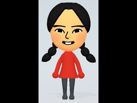 Nintendo CPU Wii U Mii Character: Xiao-Tong Mii - YouTube
