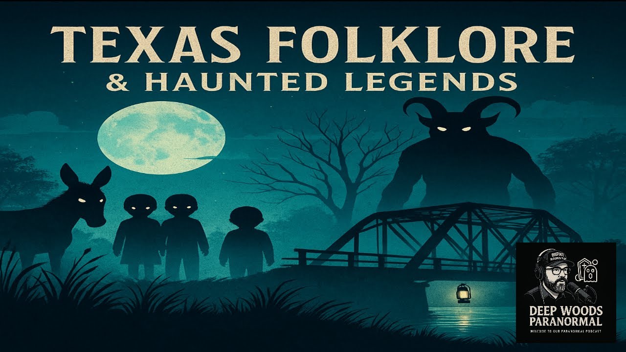 Texas Folklore & Haunted Legends | Deep Woods Paranormal Podcast - YouTube