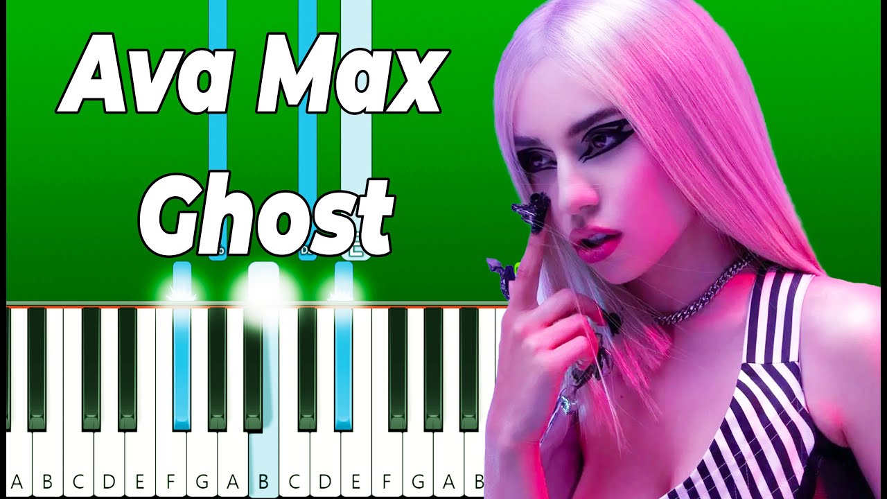 Ava Max - Ghost (Piano Tutorial EASY) - YouTube