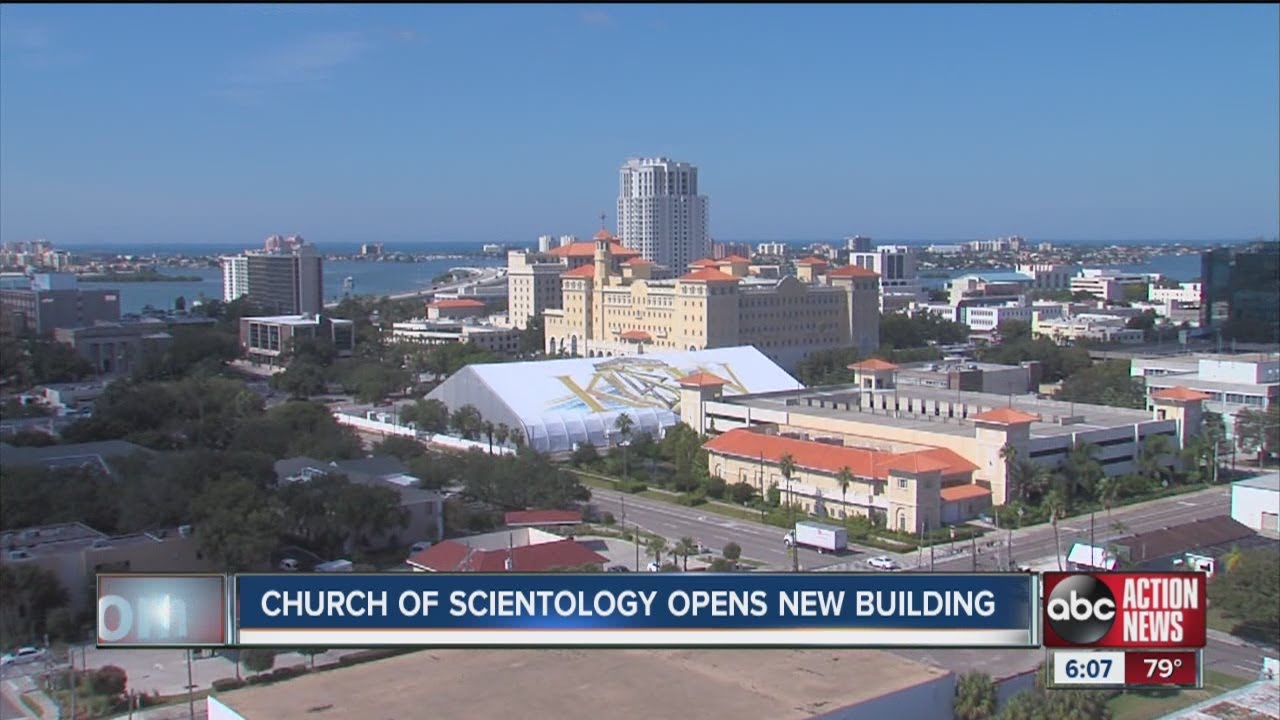 Church Of Scientology Opens New Building In Clearwater Youtube