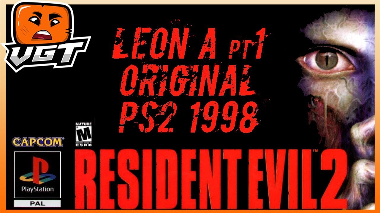 Leon A pt1 - Resident Evil 2 1998 Original PS2 version - YouTube