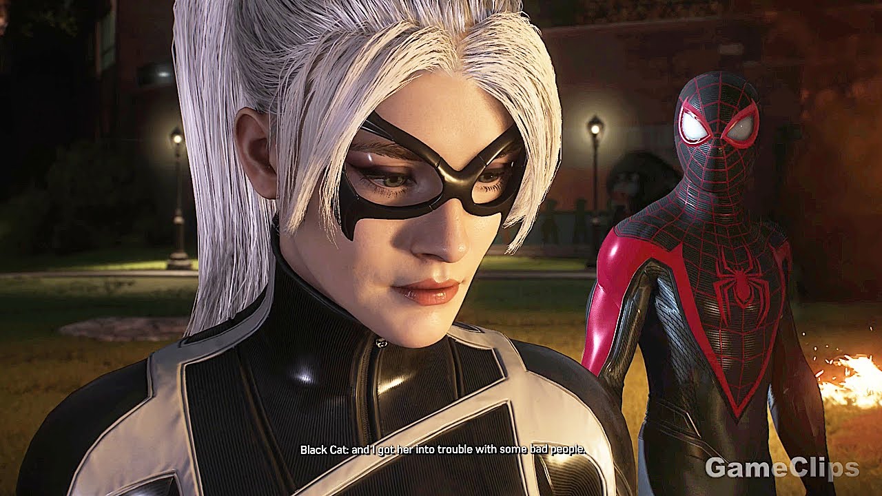Black Cat Cheating On Spider-Man With Her Girlfriend - Marvel's Spider-Man 2 PS5 - YouTube