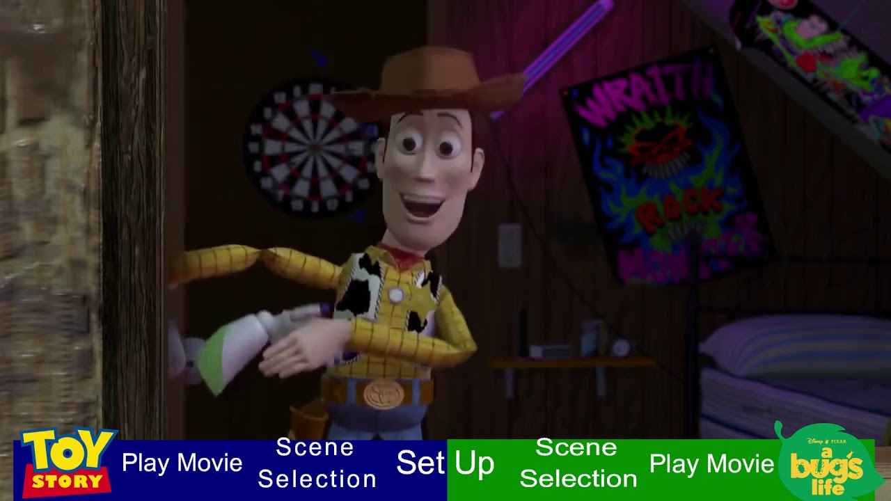 Toy Story A Bug's Life DVD Menu Remake - YouTube
