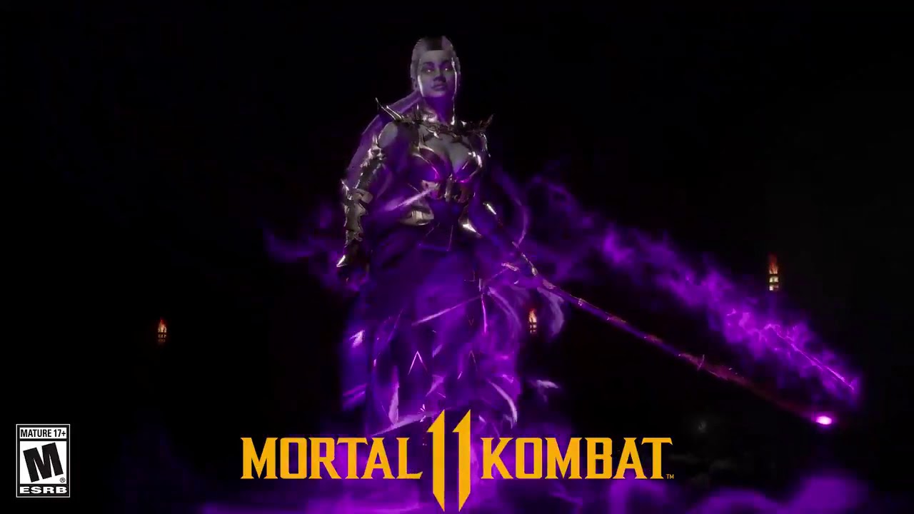 Mortal Kombat 11 Sindel Outro Victory Pose - YouTube
