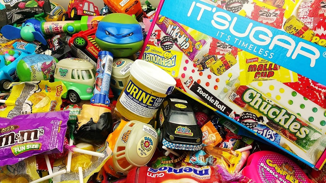 A lot of Candy from the 1920's - YouTube