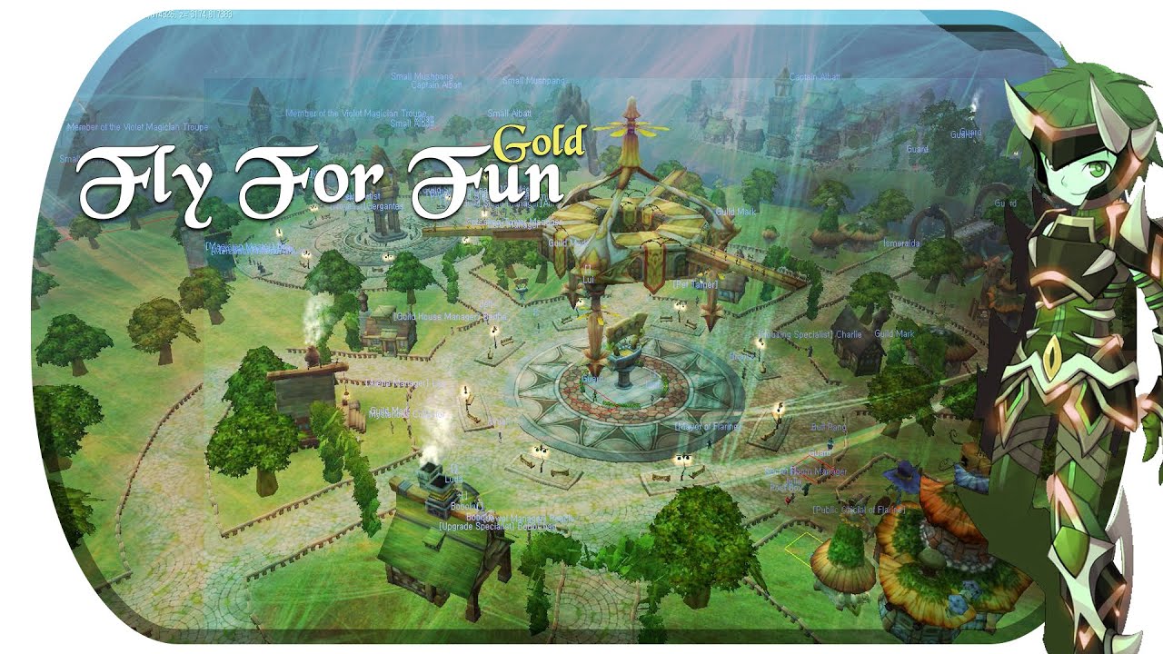 [Flyff Gold] Flying high in the sky [Old Game Friday] - YouTube