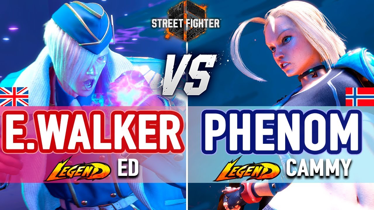 SF6 🔥 Ending Walker (Ed) vs Phenom (Cammy) 🔥 SF6 High Level Gameplay ...