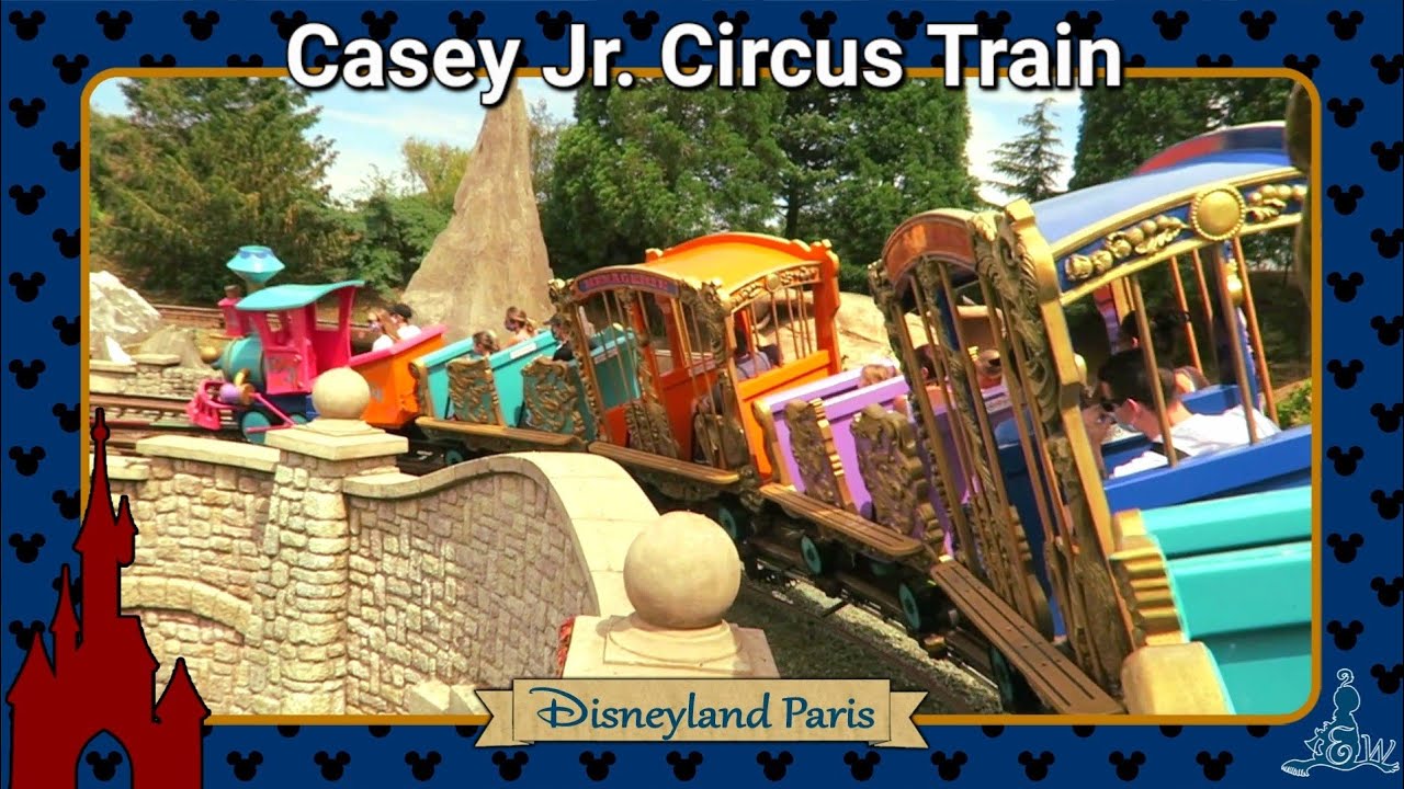 [Disneyland Paris] On-ride Casey Jr. Circus Train - YouTube