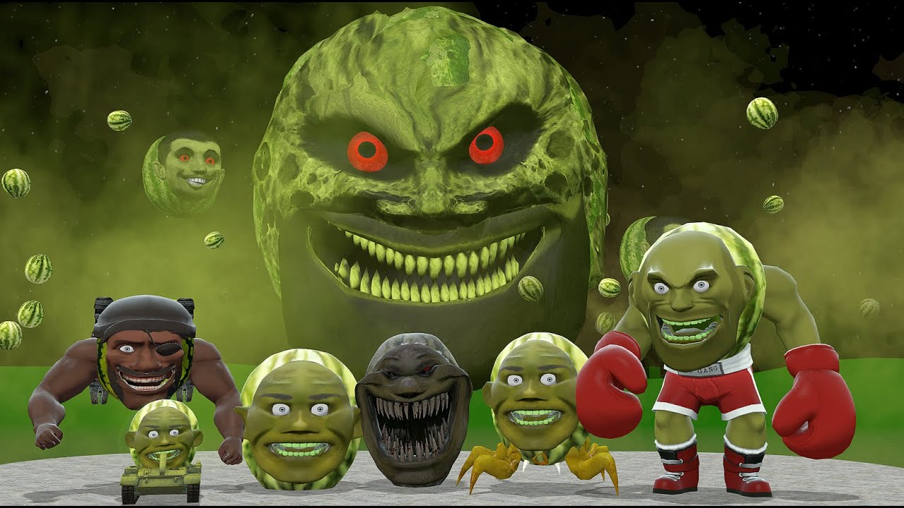 NEW LIN GANG MELON MOON MONSTER vs ALL ITALIAN BRAINROT MEMES In Garry ...