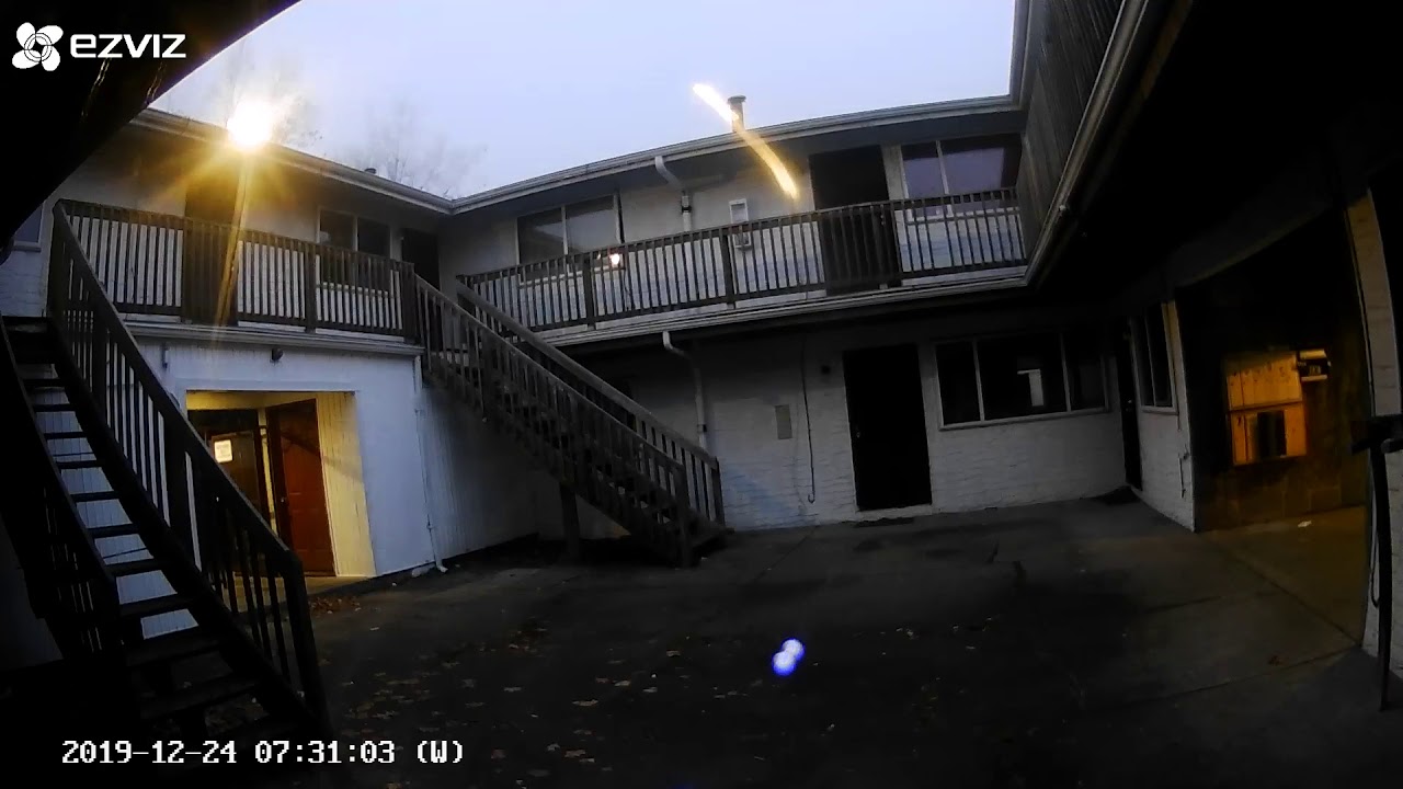 Security cameras are set on 24 hr recording. You can clearly see the ...