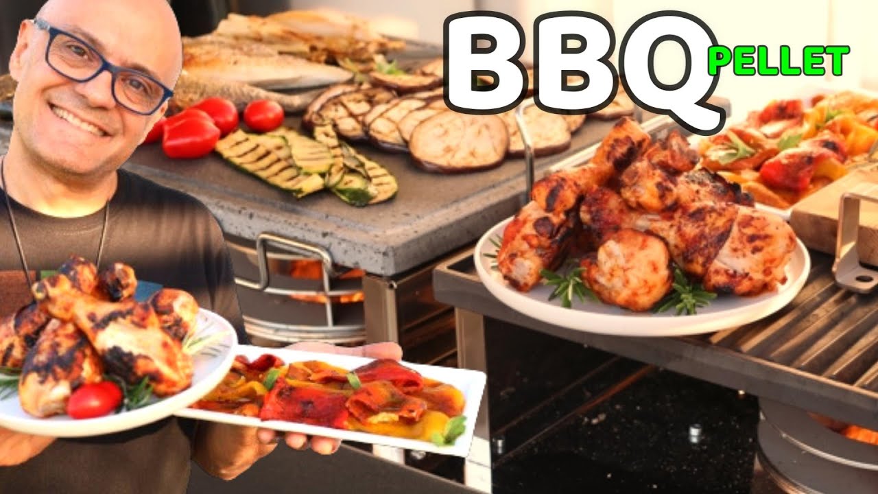 MENU' BBQ 6 RICETTE con Barbecue a Pellet Menù Barbecue ricette ...