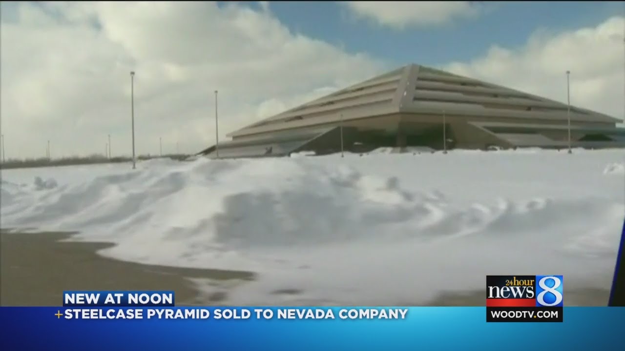 Steelcase announces sale of pyramid building - YouTube