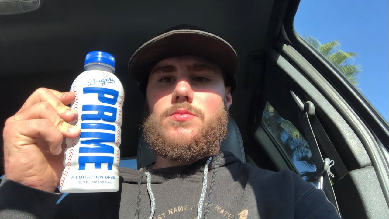 *NEW* Dodger PRIME Tasting Test!!! (Hydration Drink!!!) - YouTube