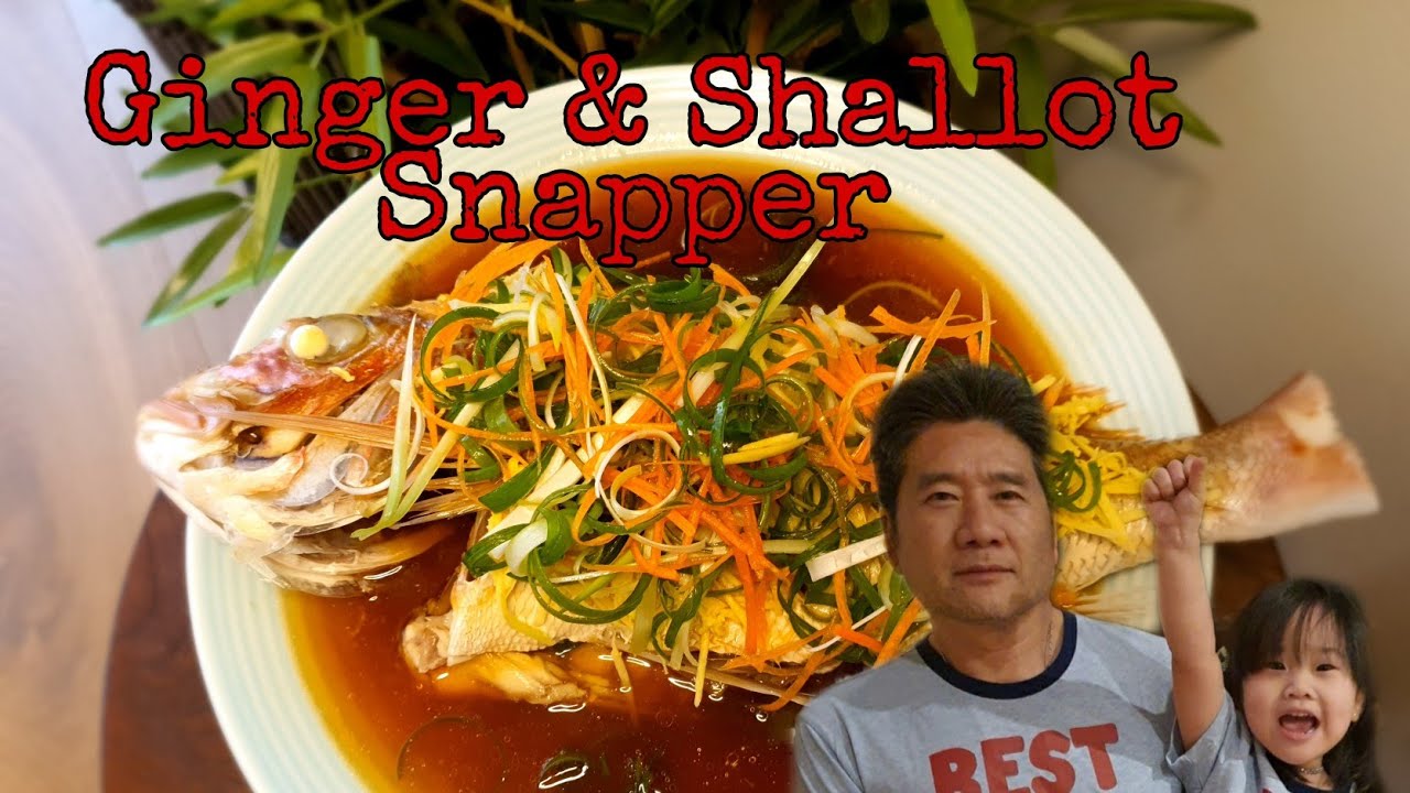 Steam Ikan Kakap / Steam Red Snapper with ginger and shallot - YouTube