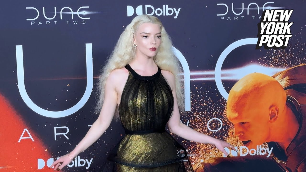 Anya Taylor-Joy attends Dune: Part Two premiere wearing a corset below ...