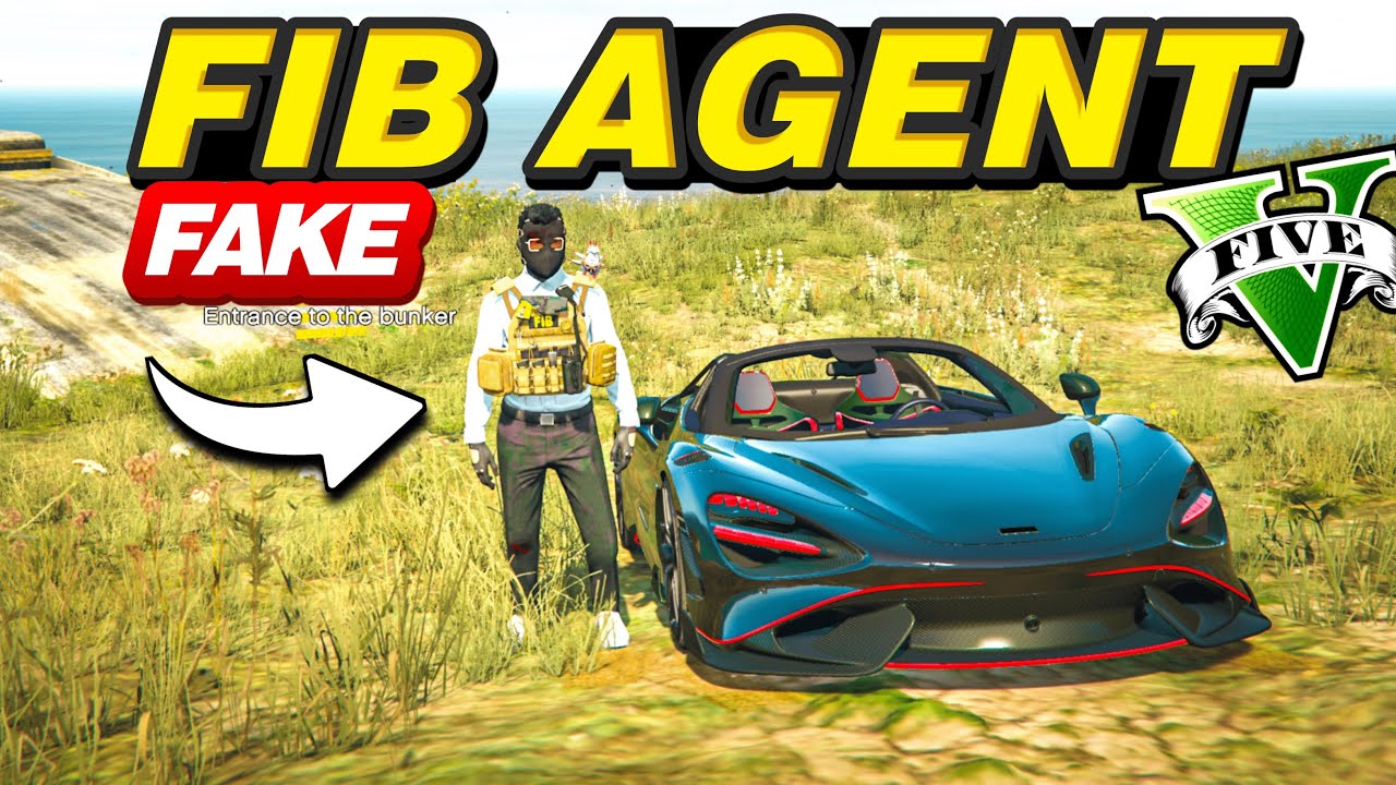 How To Become A FAKE FIB Agent In GTA 5 RP | GTA 5 Grand RP Fake FIB ...