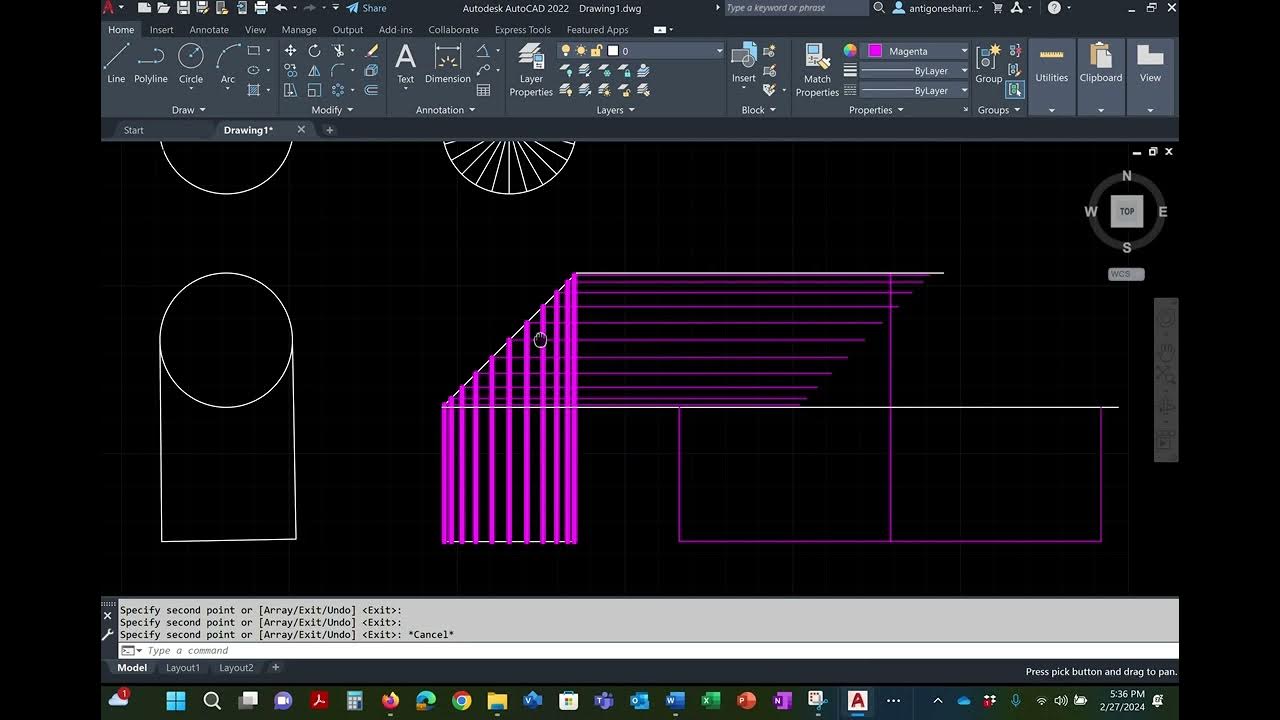 Flat Pattern Development of a Truncated Cylinder - YouTube