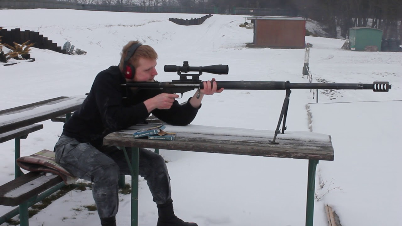 ZVI Falcon .50BMG -3-Slowmo- Drahany - YouTube