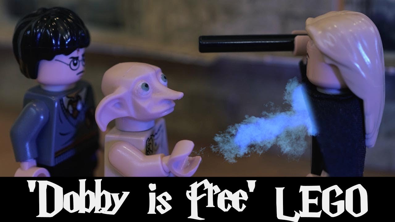 LEGO stop motion animation | Dobby is free scene - YouTube