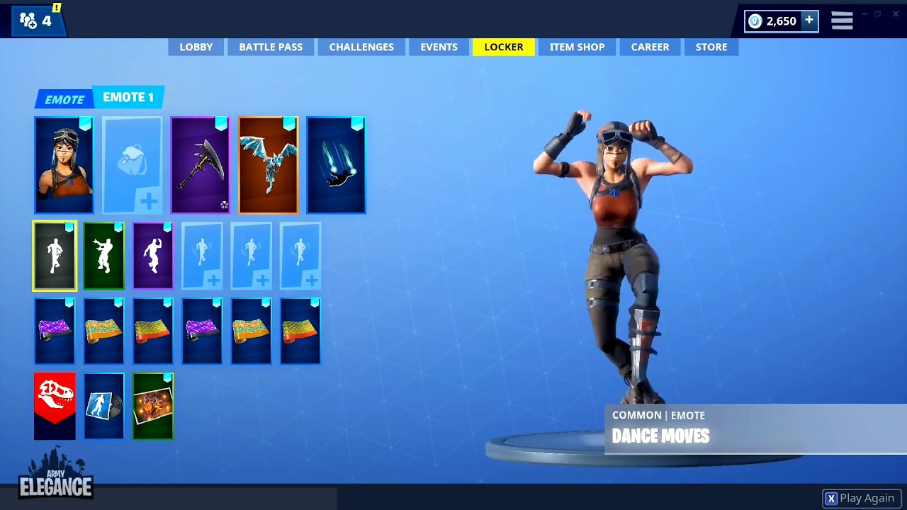 Fortnite pasos de baile / dance moves ∆ una hora ∆ - YouTube