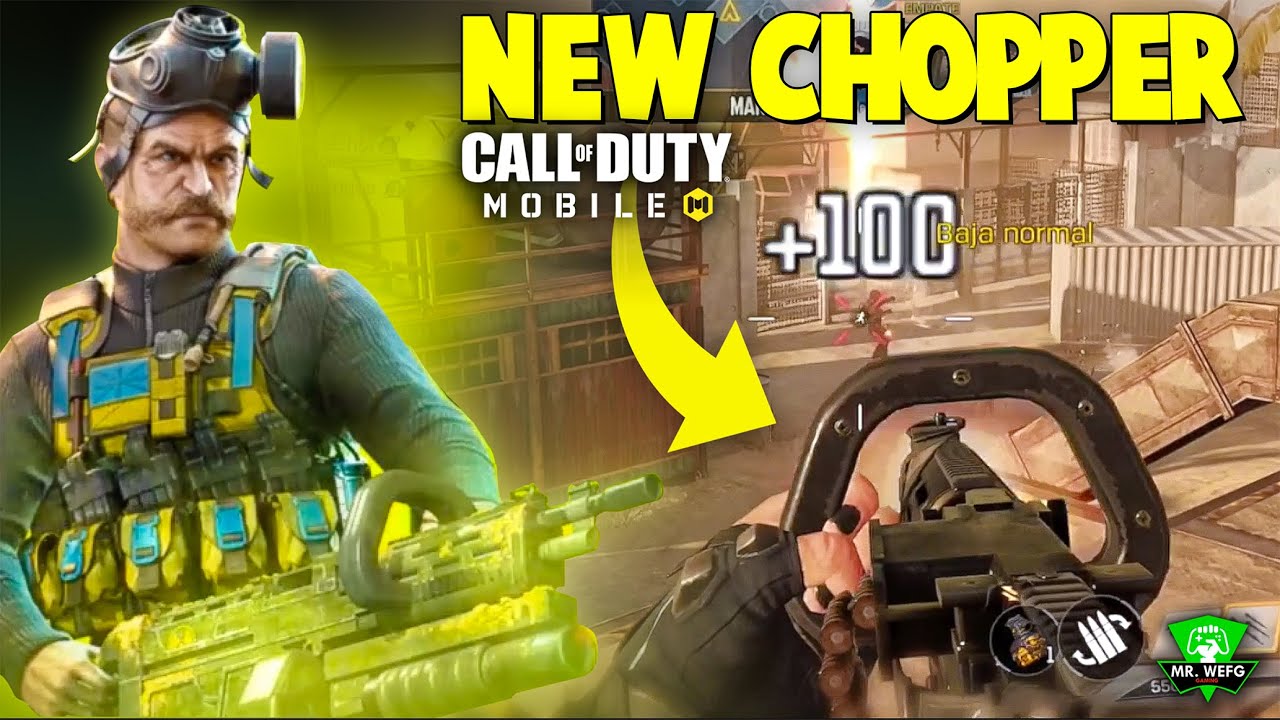 NEW* CHOPPER FREE - COD MOBILE - 60fps - Mr Wefg - YouTube