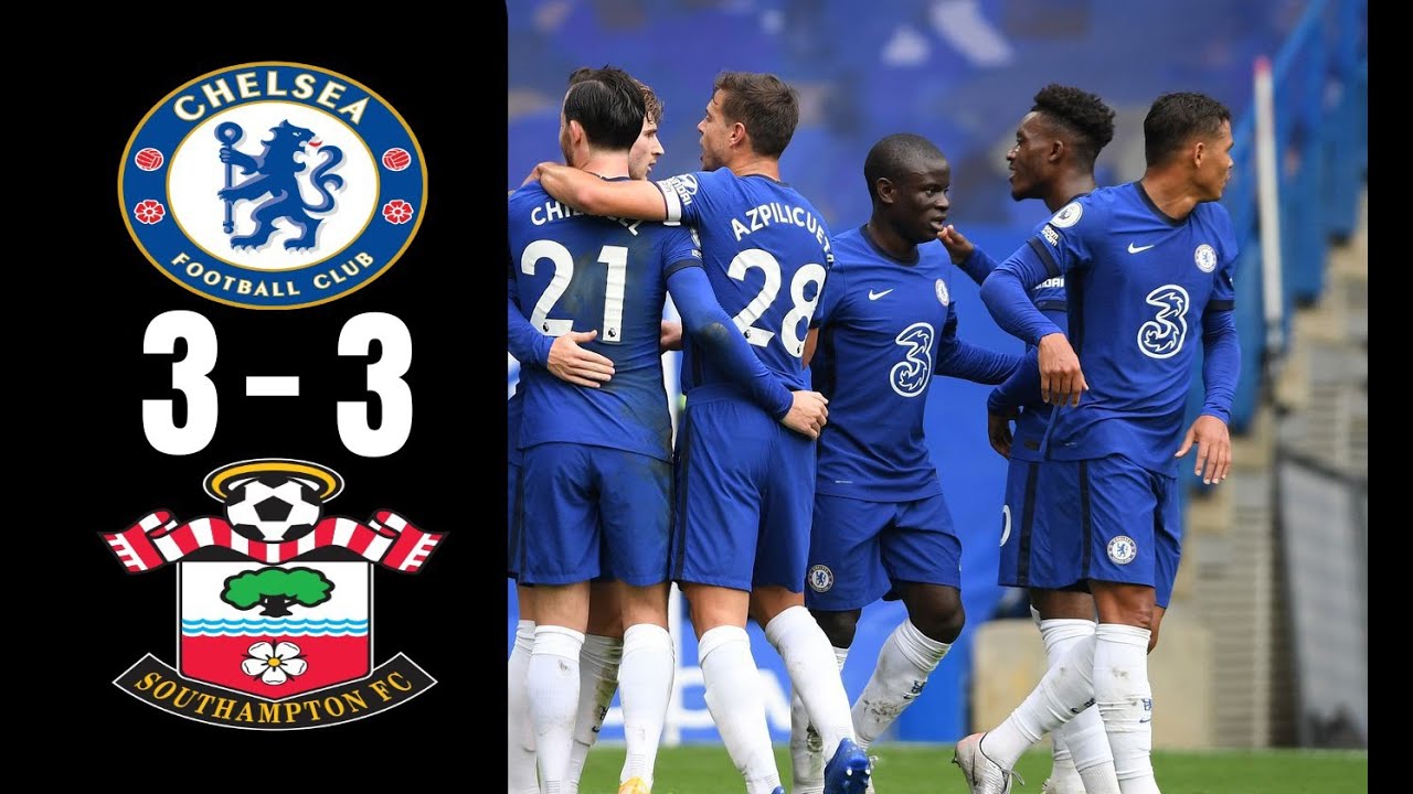 Chelsea vs Southampton Highlights Premier League 2020-2021•liga inggris ...