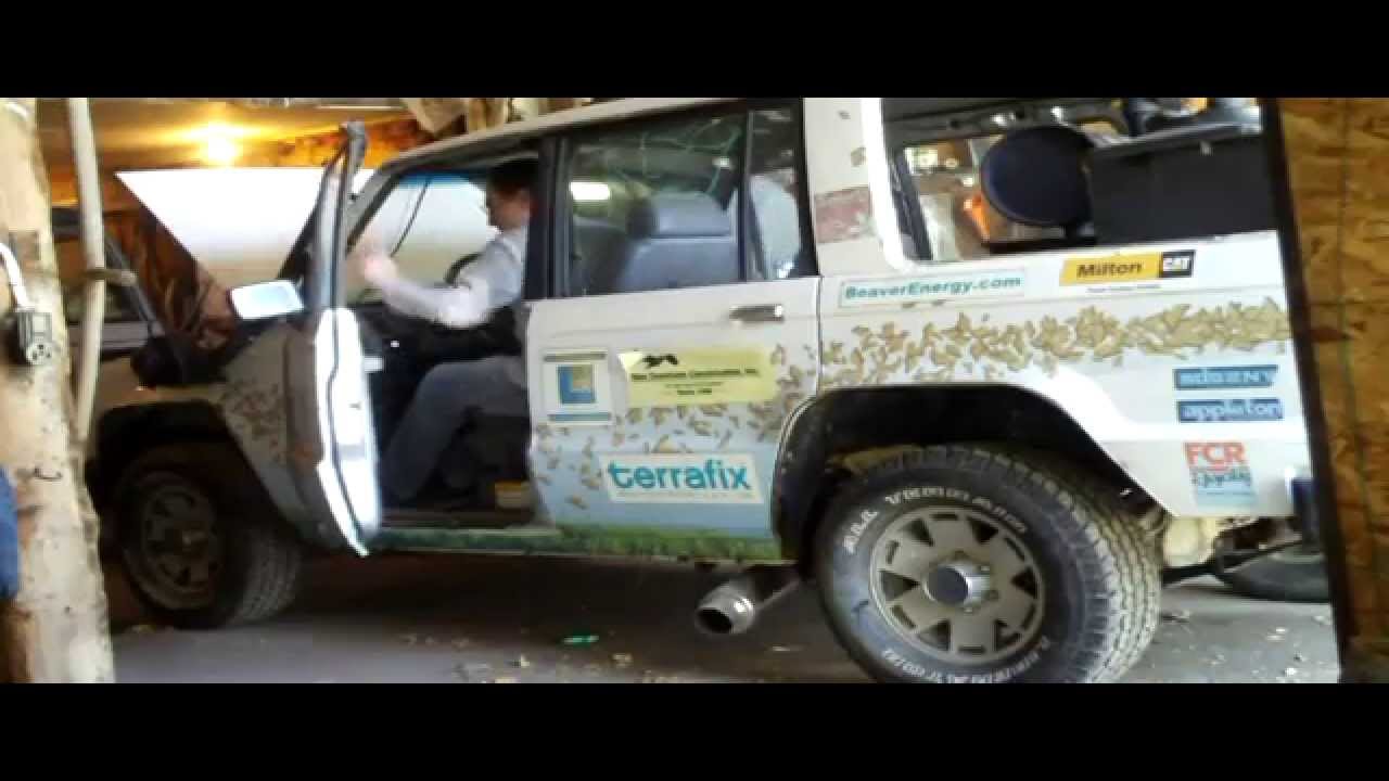 Wood Powered Car - Beaver Energy Dot Com - YouTube