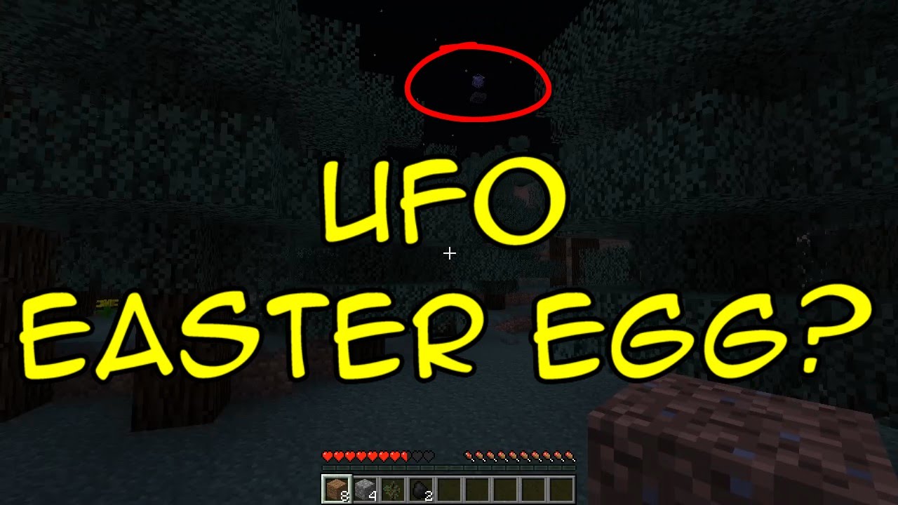 Strange UFO filmed on Minecraft (Vanilla) 2017 - YouTube
