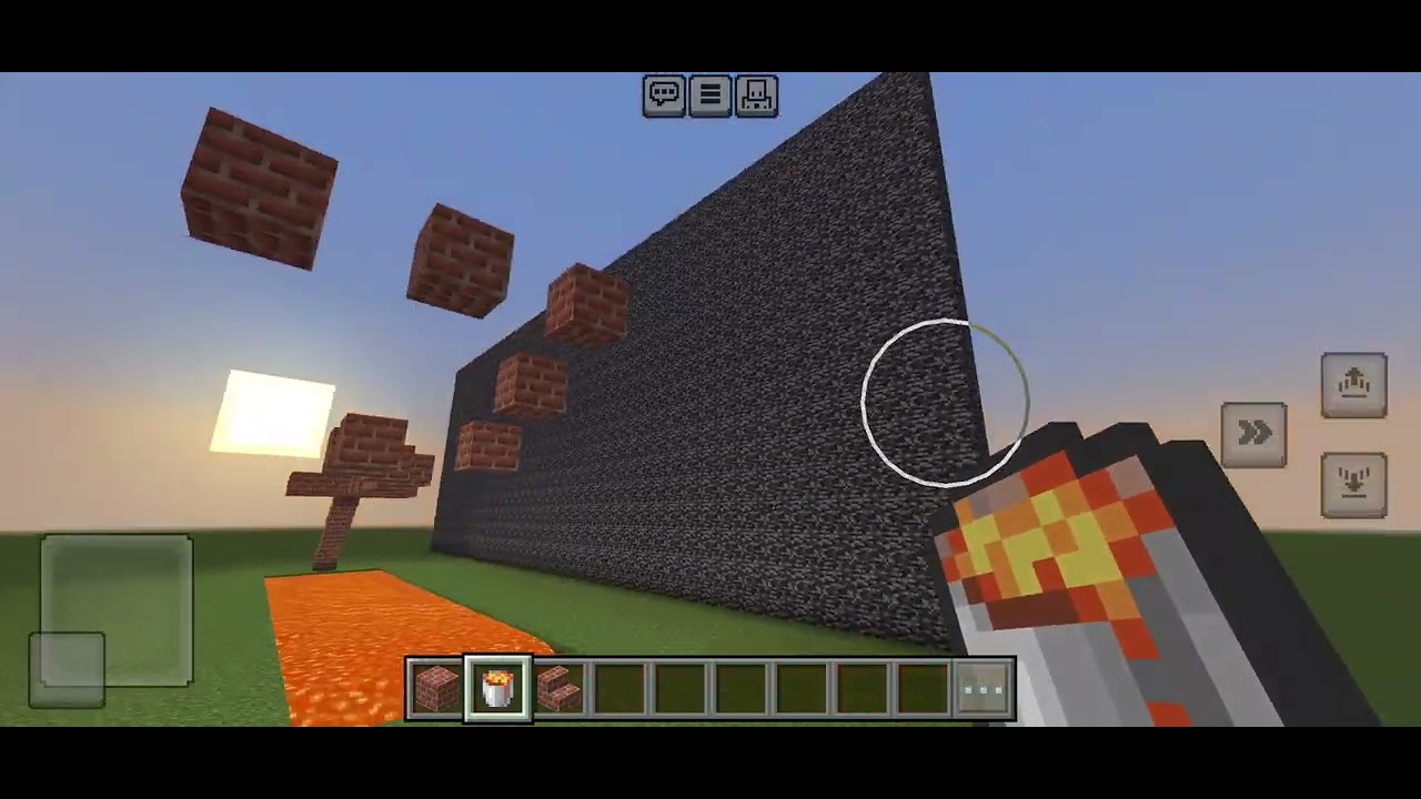 me and my little brother having a parkour course competition in minecraft part 1 - YouTube
