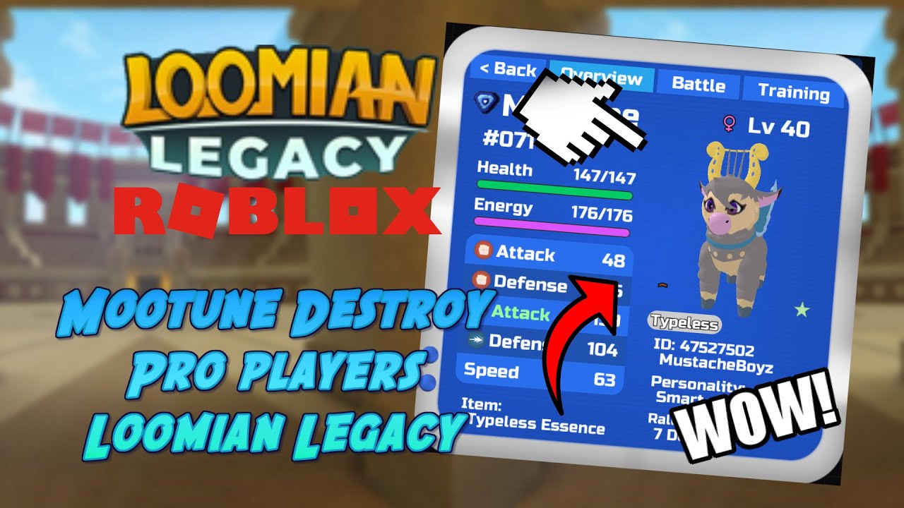 SECRET ABILITY MOOTUNE DESTROYING KIDS! - Roblox - Loomian Legacy PVP ...