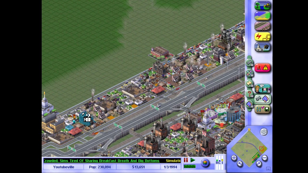 Lets Play: Simcity 3000 - Part 4 - Building Rapidly - YouTube