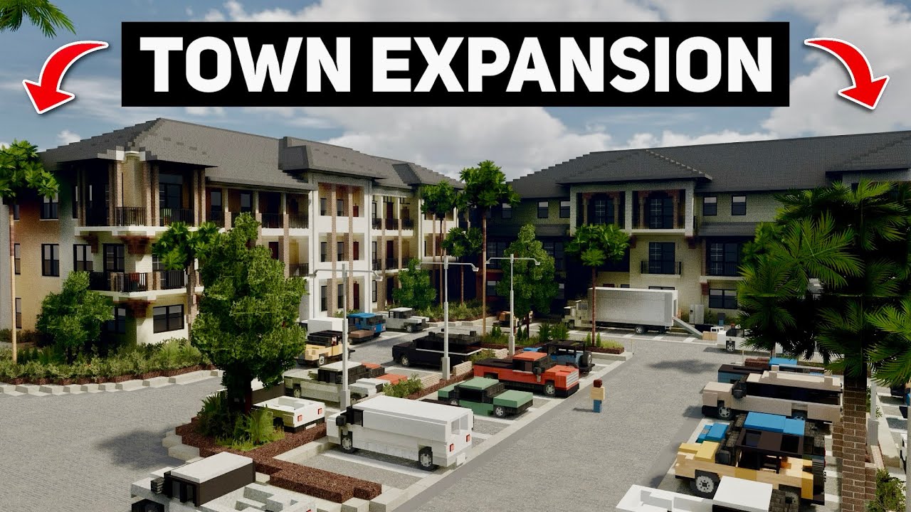 Building a Hyper-Realistic Town in Minecraft - YouTube