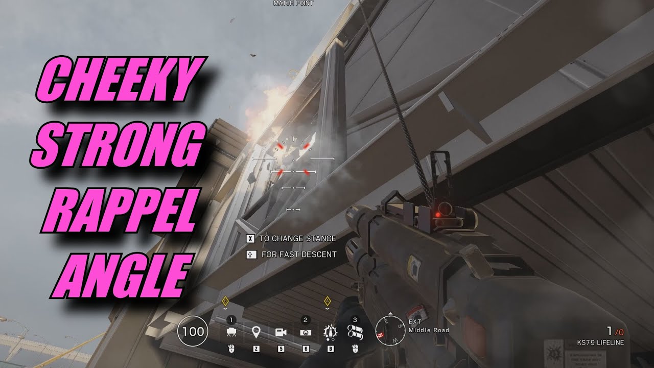 You SHOULD Use This Rappel Angle: Rainbow Six Siege - YouTube