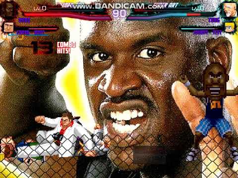 MUGEN Request: Shaq & Frank West Vs Tung Fu Rue & Johnny Test - YouTube