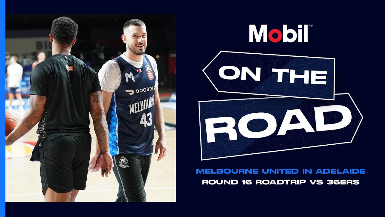 Mobil on the Road - Melbourne United in Adelaide - YouTube