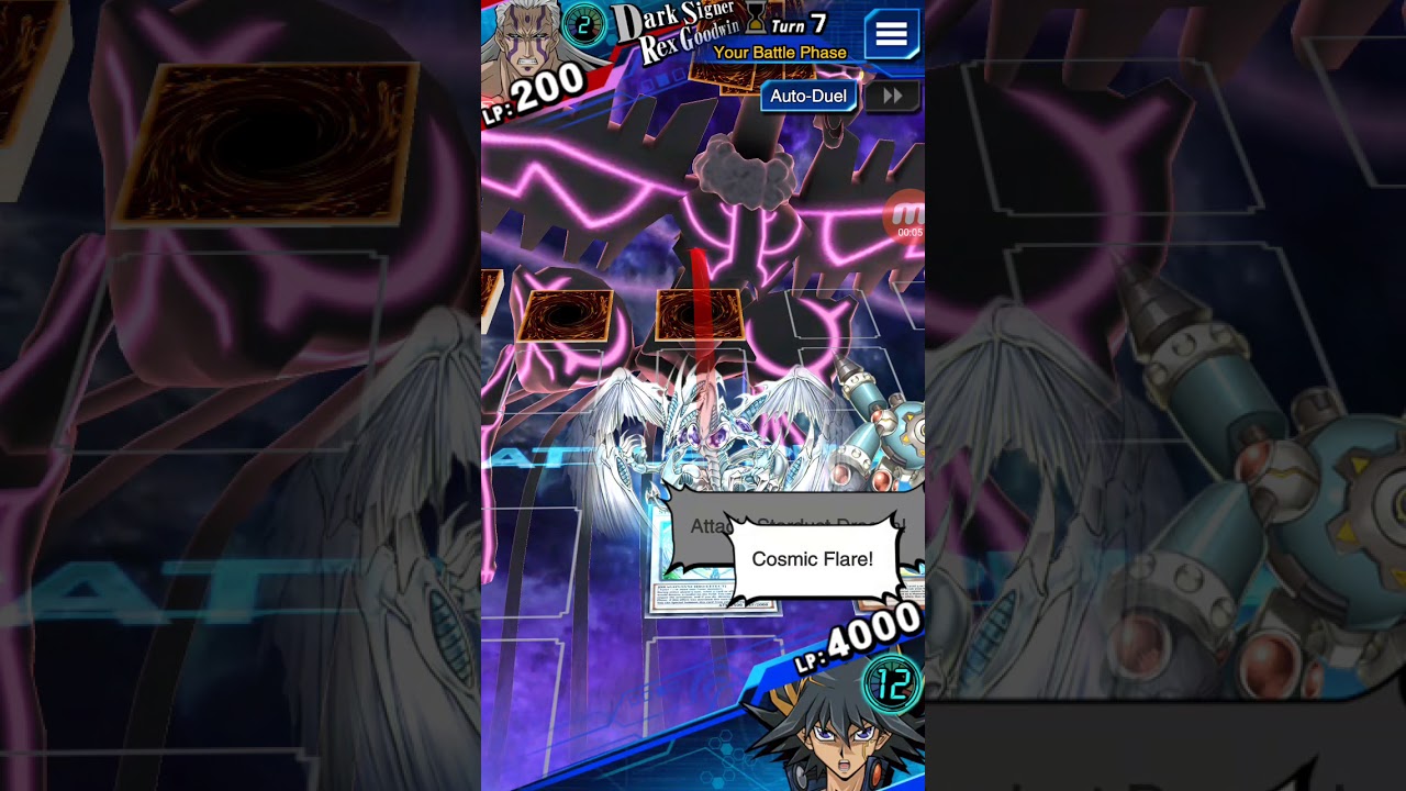 Dark Signer Rex Goodwin Duel Loss scream - YouTube