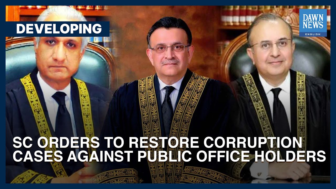 SC Orders To Restore Corruption Cases Against Public Office Holders ...