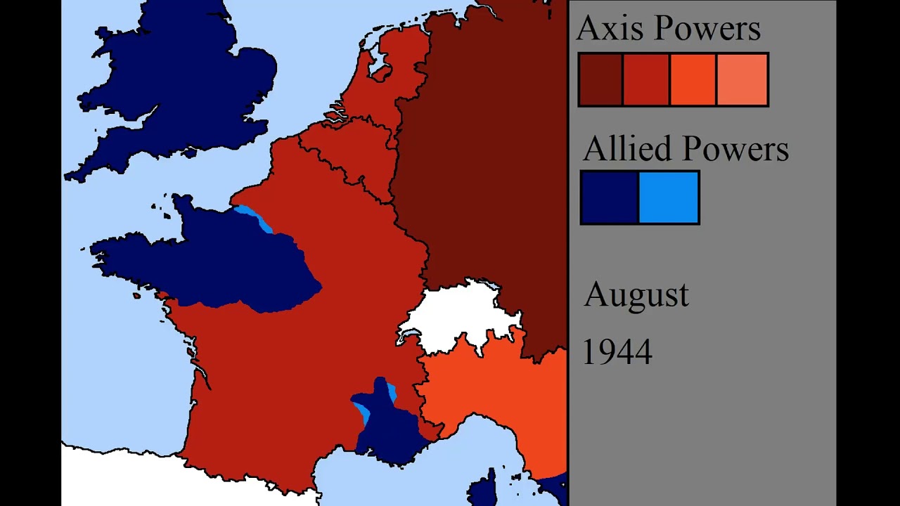 Allied Liberation of France 1944 - YouTube